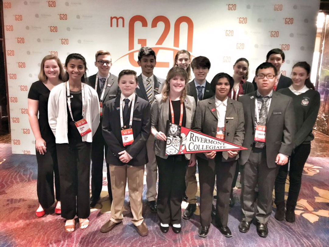 Highlights from the Model G20 Summit - Rivermont Collegiate